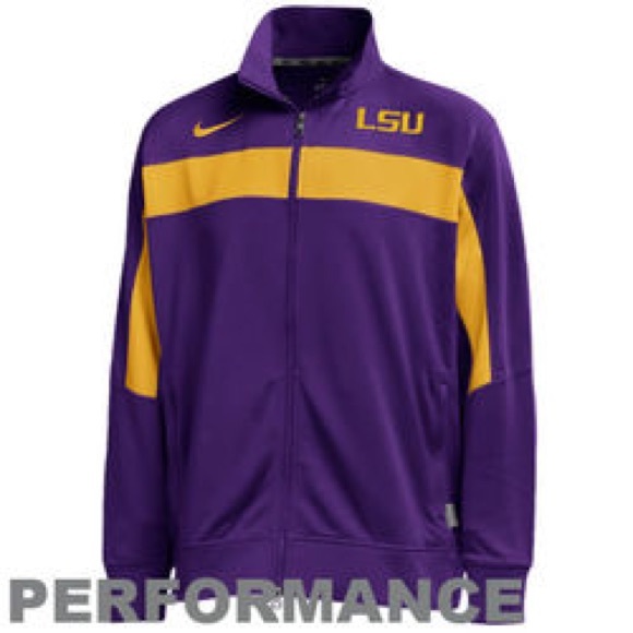 Nike | Jackets & Coats | Nike Lsu Tiger Knit Full Zipped Jacket And Cap ...
