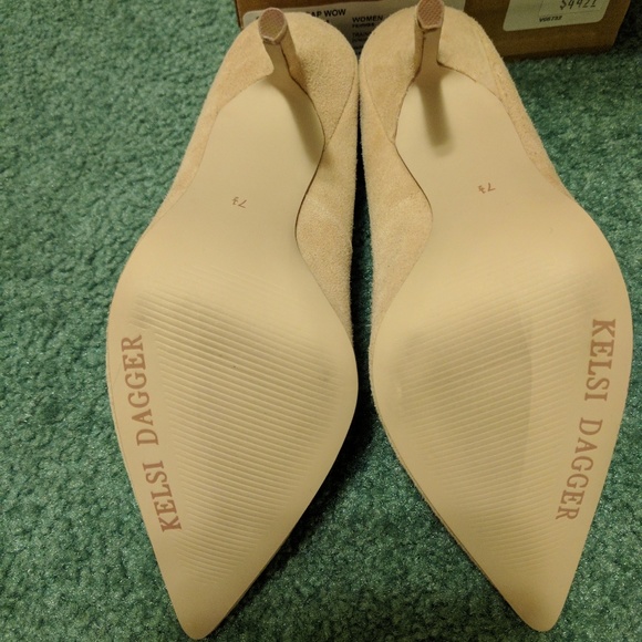 Kelsi Dagger | Shoes | Kelsi Dagger Nude High Heel Shoes | Poshmark