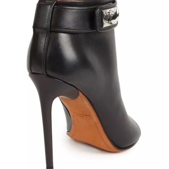 Givenchy | Shoes | Givenchy Peep Toe Booties | Poshmark