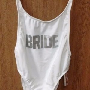 Swim | Bride Swimwear Block Lettering Bathing Suit | Poshmark