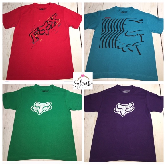 Fox | Shirts & Tops | Fox Racing 4 Kids T Shirt Bundle | Poshmark