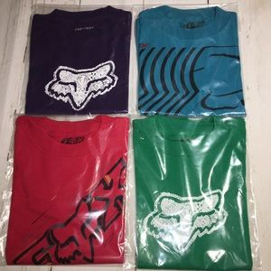 Fox | Shirts & Tops | Fox Racing 4 Kids T Shirt Bundle | Poshmark