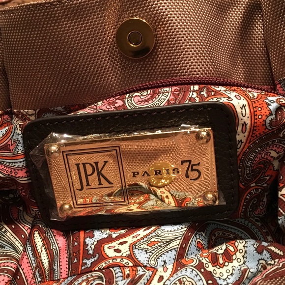 JPK Paris 75 | Bags | Jpk Paris 75 Nylon Shoulder Hobo Bag Tanbrown ...