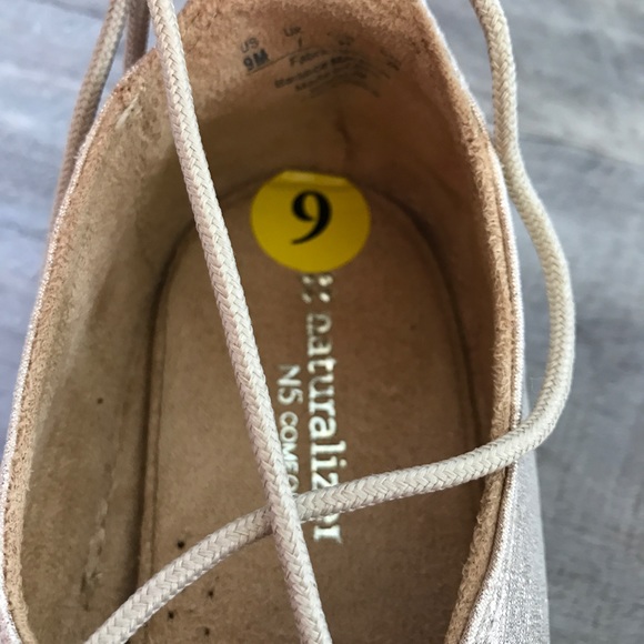 Naturalizer | Shoes | Naturalizer Lace Up Espadrille Ballet Flats Size ...