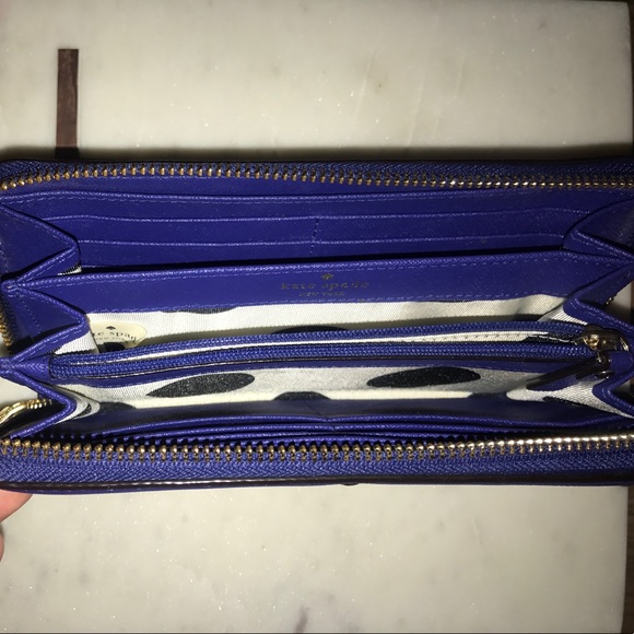 kate spade | Bags | Royal Blue Kate Spade Wallet | Poshmark