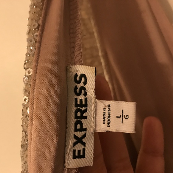 Express | Dresses | Sequence Express Mini Dress With An Open Back ...