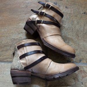 Freebird by Steven Shoes | Nib Steve Madden Freebird Leather Ankle Boot | Poshmark