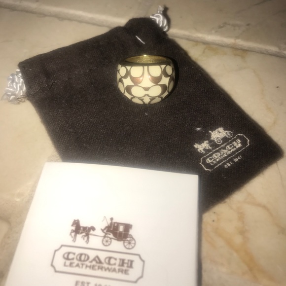 Coach | Jewelry | Coach Ring | Poshmark