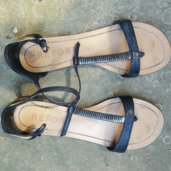 Report | Shoes | Used Embroidered Sandals | Poshmark