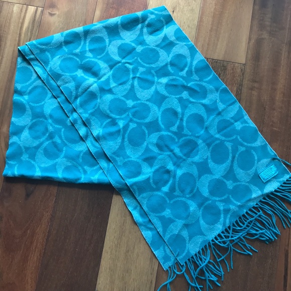 Coach | Accessories | Authentic Coach Cashmere Scarf | Poshmark