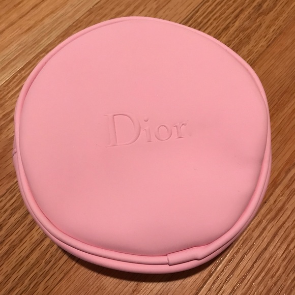 Dior | Bags | Dior Round Pink Makeup Bag So Very Lovely | Poshmark
