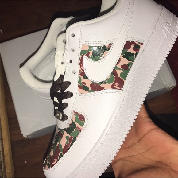 Bape | Shoes | Bape Custom Af | Poshmark