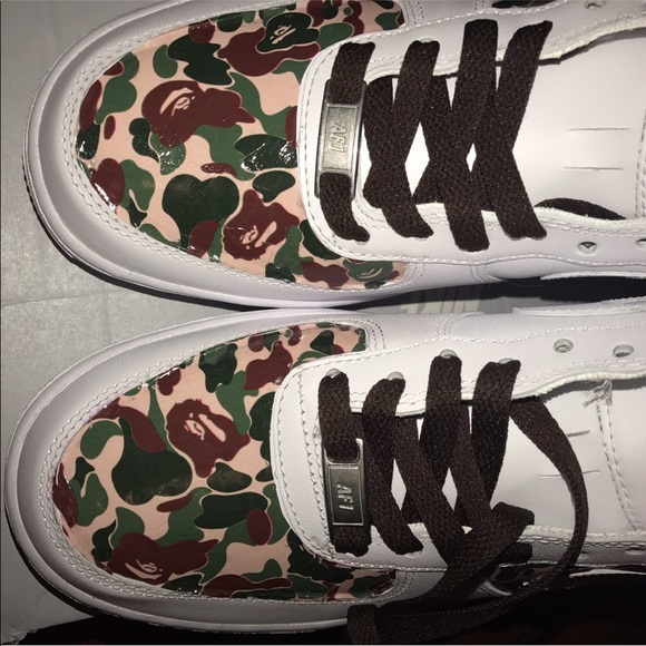 Bape | Shoes | Bape Custom Af | Poshmark