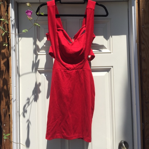 Dresses | Sexy Strapping Blood Red Dress | Poshmark