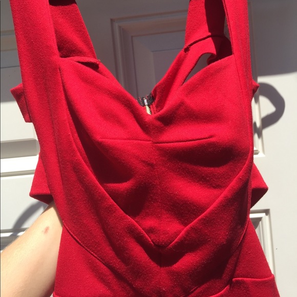 Dresses | Sexy Strapping Blood Red Dress | Poshmark