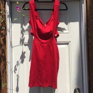 Dresses | Sexy Strapping Blood Red Dress | Poshmark