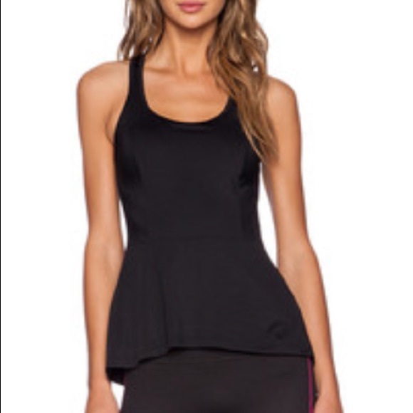 SPANX | Tops | Spanx Peplum Activewear Tank Top | Poshmark