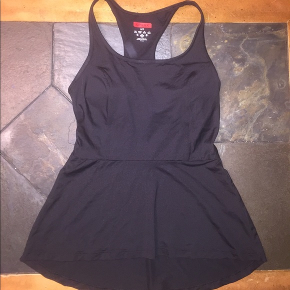 SPANX | Tops | Spanx Peplum Activewear Tank Top | Poshmark
