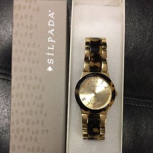 Silpada | Accessories | Silpada Ladies Watch Tortoise Shell In Box ...