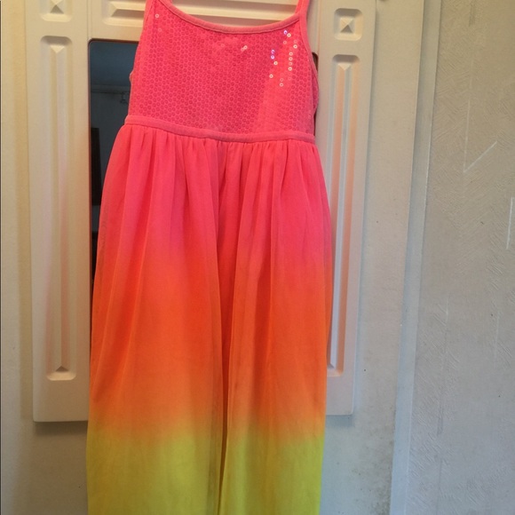 Dresses | New Justice Neon Sundress S14 | Poshmark