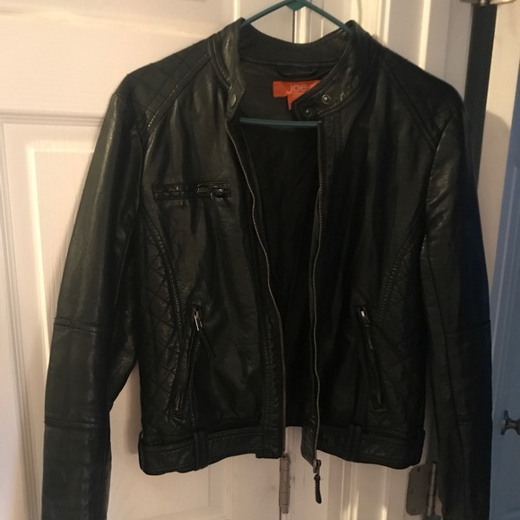Joe Fresh | Jackets & Coats | Vegan Leather Biker Jacket | Poshmark