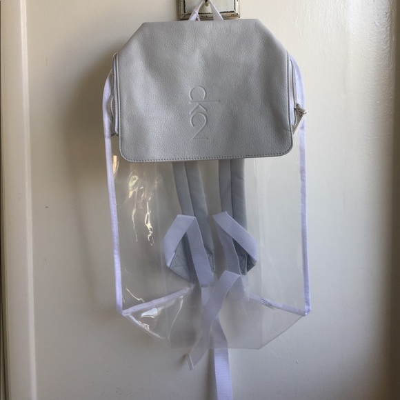 Calvin klein clear backpack store