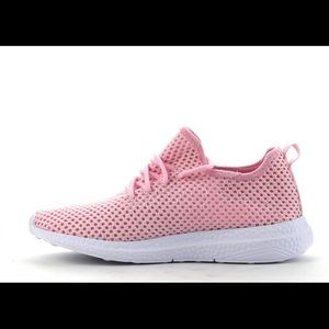 boutique | Shoes | Ladies Athletic Slip On Mesh Sneakers Pink | Poshmark