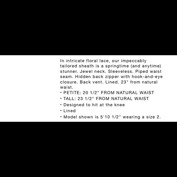 Ann Taylor | Dresses | Ann Taylor Spring Sheath Lace Dress | Poshmark