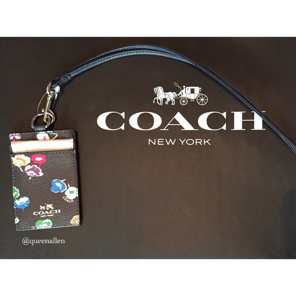 Coach | Accessories | Coach Lanyard Id Wildflower | Poshmark