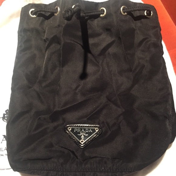 Prada | Bags | Prada Drawstring Wrist Bag | Poshmark