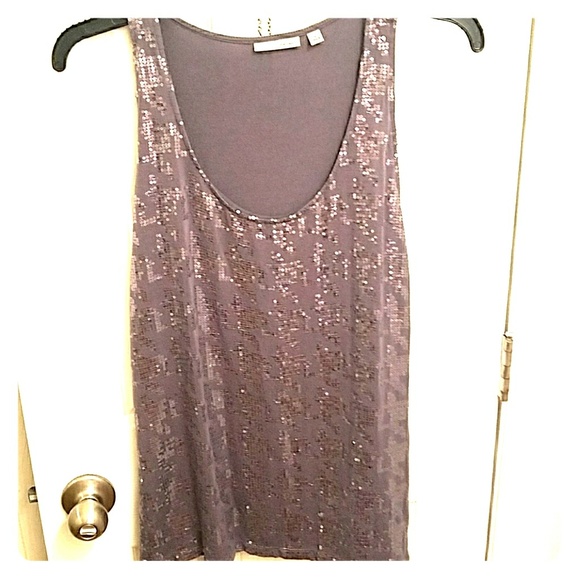 Halogen | Tops | Halogen Sparkly Sequin Tank | Poshmark