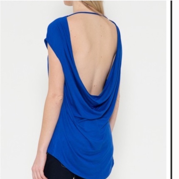 Tops | Sexy Elegant Plunging Back Backless Top | Poshmark