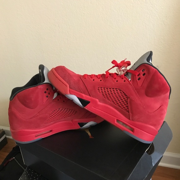 Jordan | Shoes | Jordan Retro 5s All Red | Poshmark