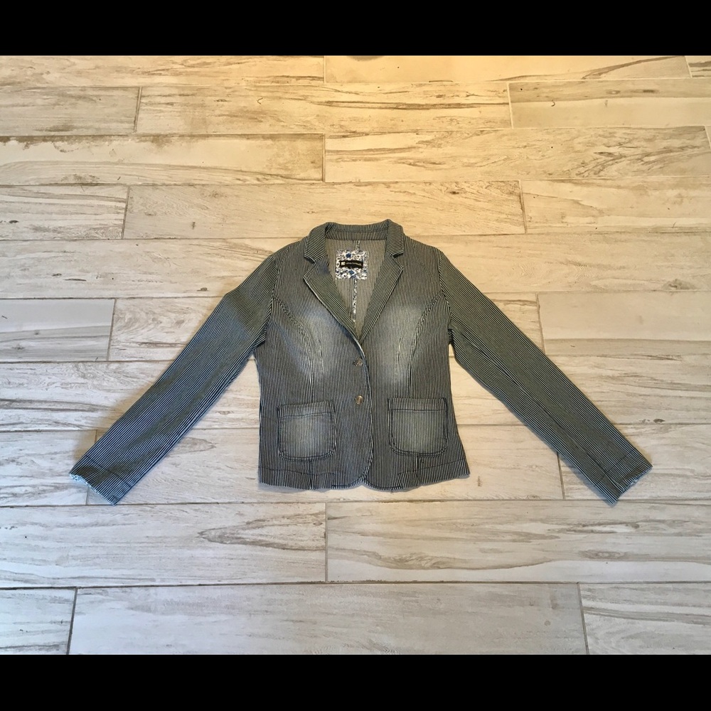 Valerie Bertinelli Adorable Denim Jacket! Nwot! - Gem