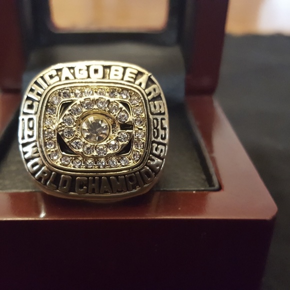 Accessories | Chicago Bears 1985 Fans Edition S Bowl Champ Ring | Poshmark