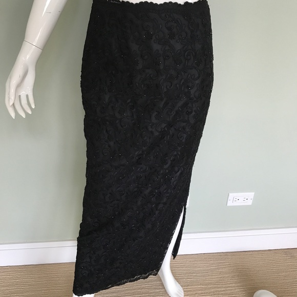 christina perrin | Skirts | Christina Perrin Sequined Skirt Nwt | Poshmark
