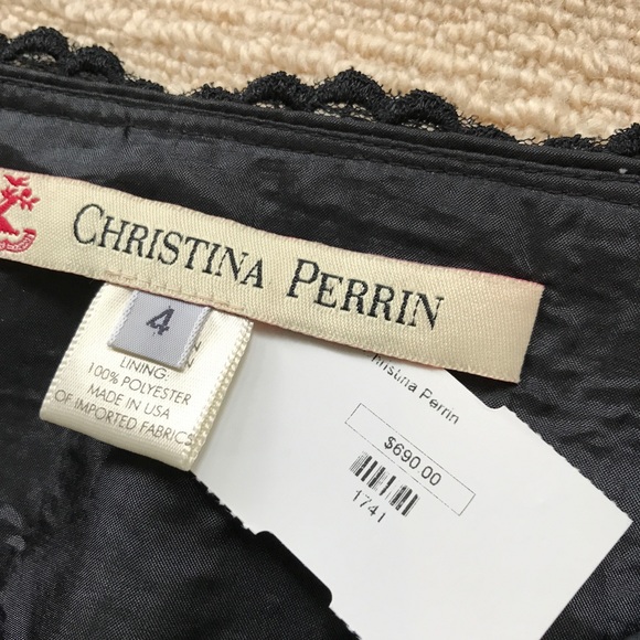 christina perrin | Skirts | Christina Perrin Sequined Skirt Nwt | Poshmark