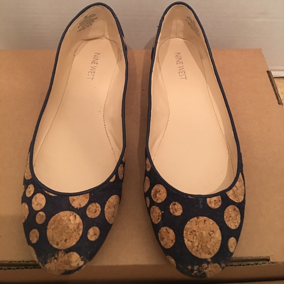Nine West | Shoes | Cork Design Flats | Poshmark