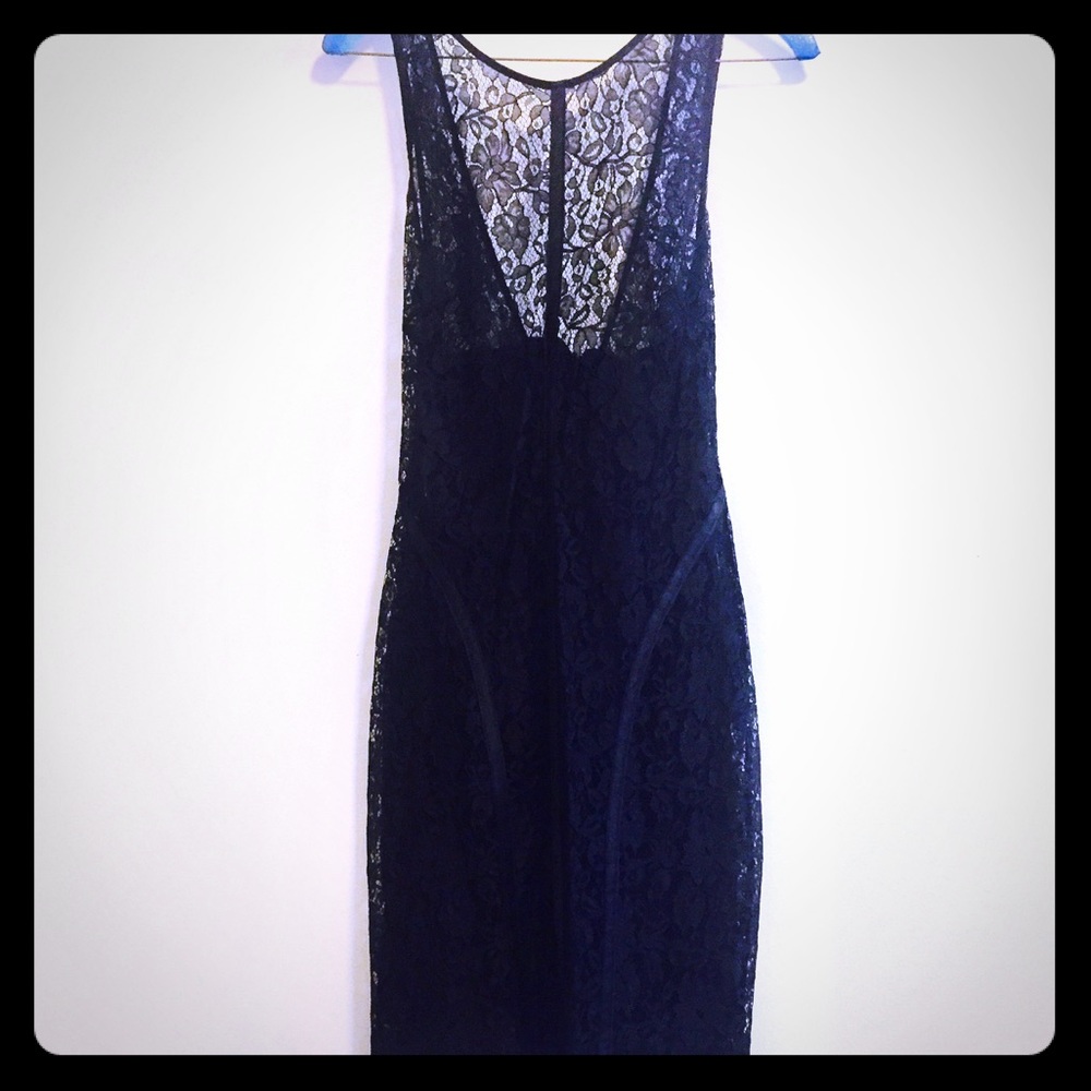 Bebe Lace Corset Dress. Super Sexy! - Gem