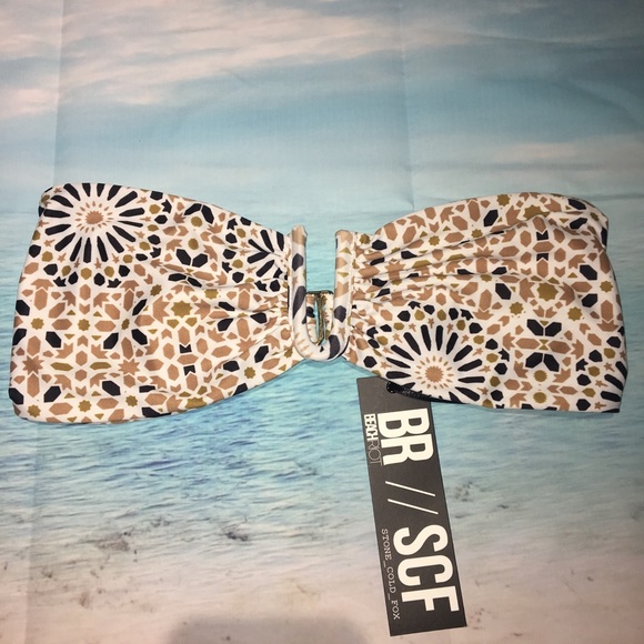 Beach Riot | Swim | Beach Riot Stone Cold Fox Peony Bikini Top | Poshmark