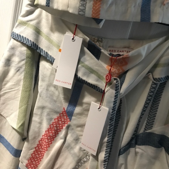 Red Carter | Skirts | Nwt Red Carter Stripe Set | Poshmark