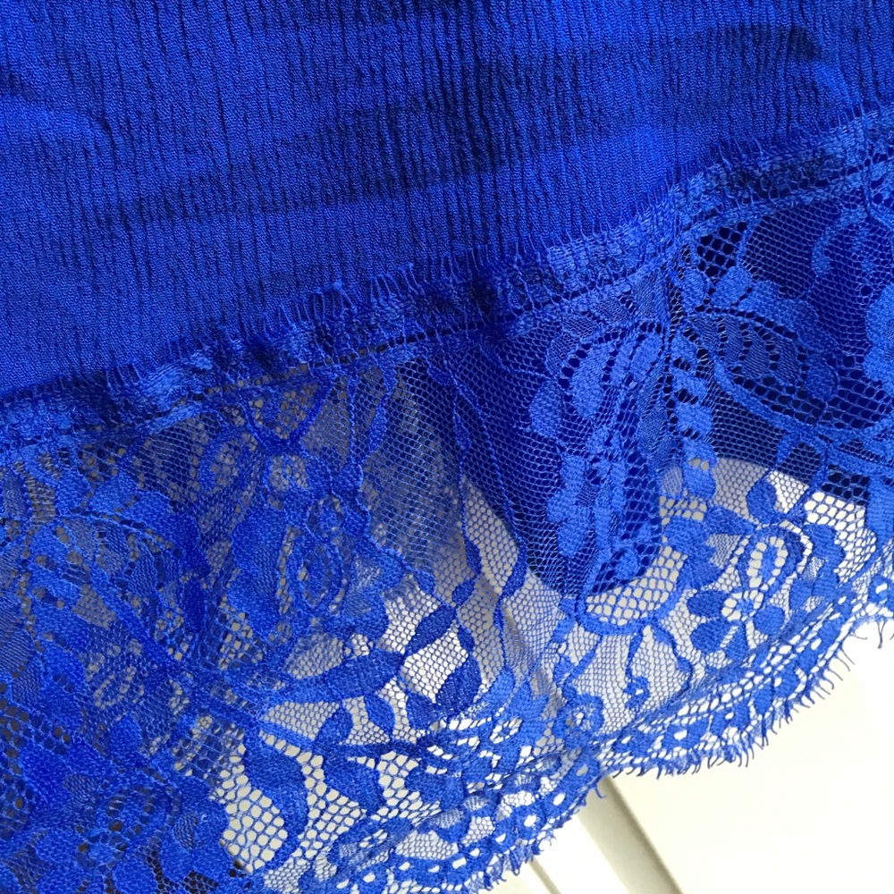 Gorgeous Blue Boutique Lace & Crochet Dress - Gem