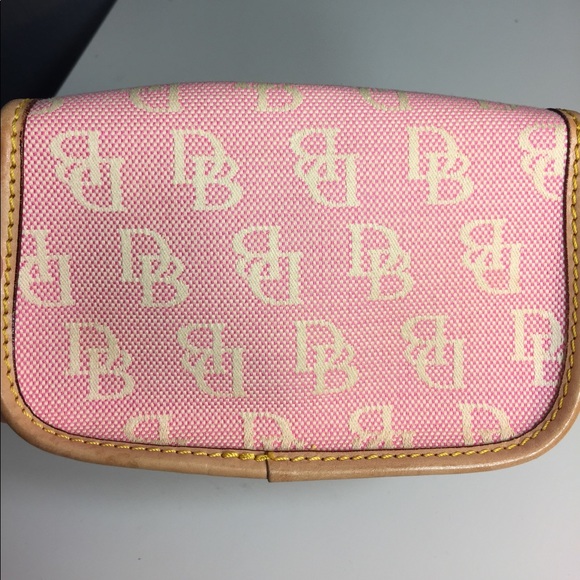 Dooney & Bourke | Bags | Dooney Bourke Logo Flap Wristlet | Poshmark