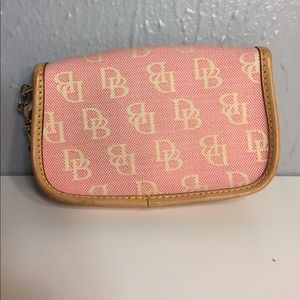 Dooney & Bourke | Bags | Dooney Bourke Logo Flap Wristlet | Poshmark