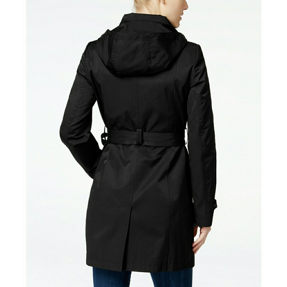 Ivanka Trump | Jackets & Coats | New Ivanka Trump Hooded Zipup Trench ...