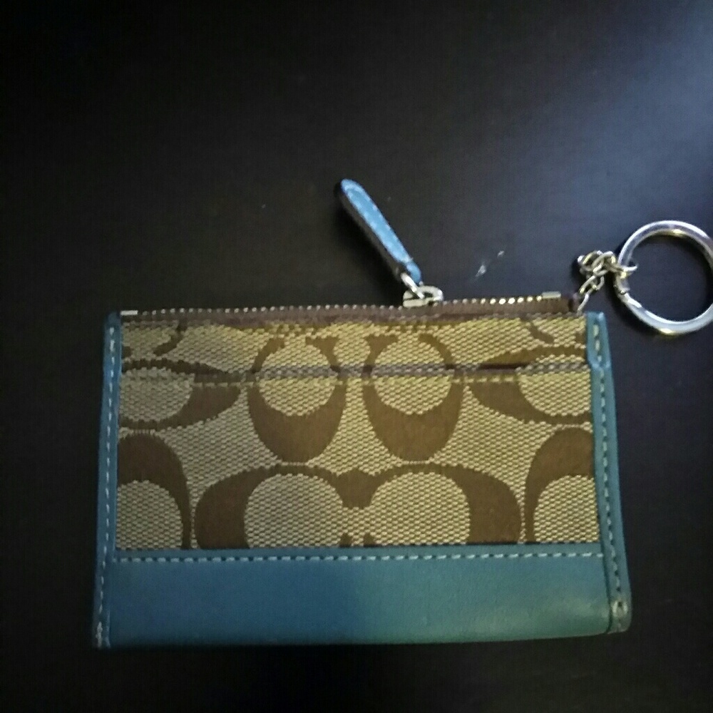 Coach Coin/Keyring/Card Holder - Gem