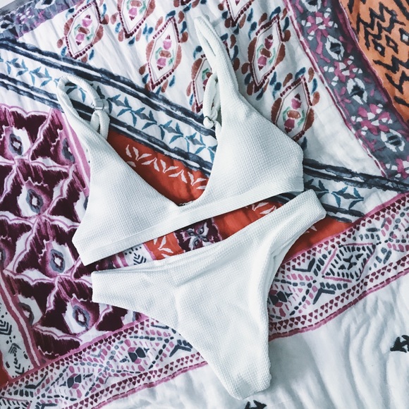 Swim | Sexy And Simple White Cheeky Bikini | Poshmark