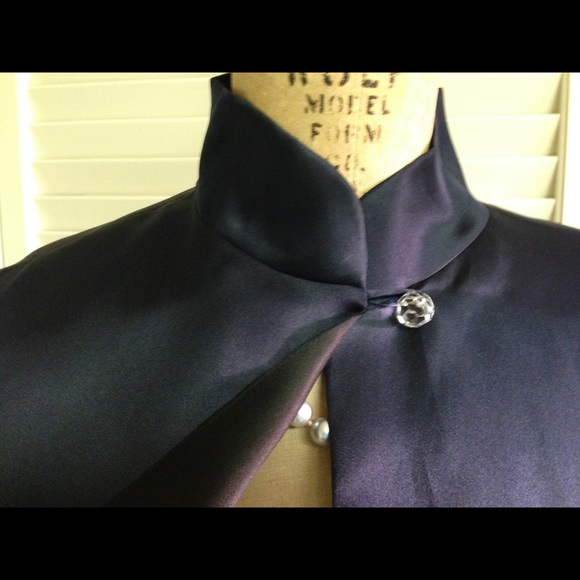 Sylvia Heisel | Jackets & Coats | Rare Sylvia Heisel 999 Silk Jacket ...