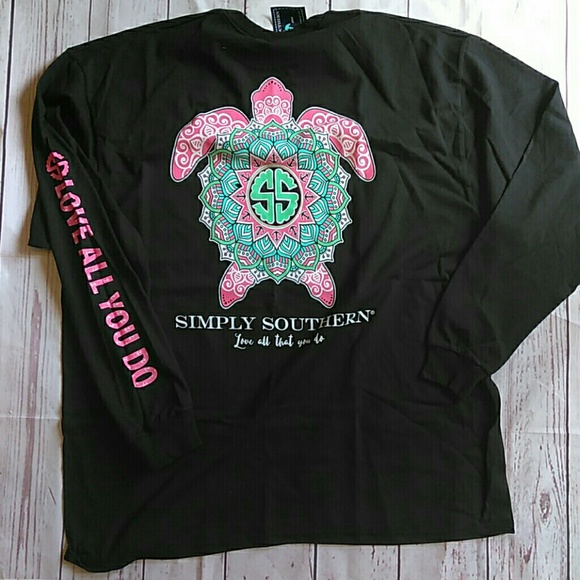 Simply Southern | Tops | New Simply Southern Sea Turtle | Poshmark