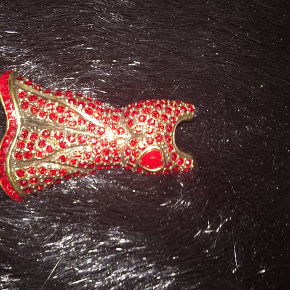Heidi Daus | Jewelry | Heidi Daus Red Dress Piin | Poshmark